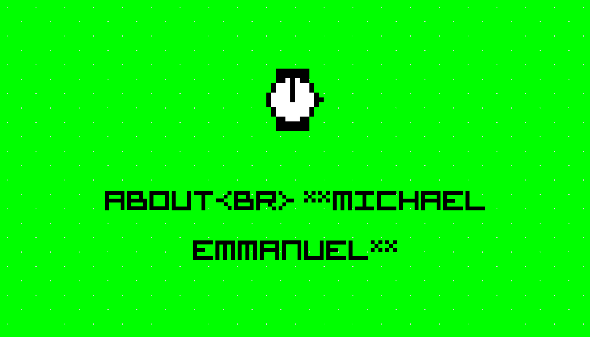 About Michael Emmanuel on HackerNoon